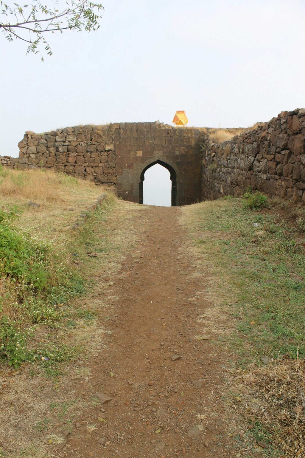 Last fort construction in Maharashtra - Malhar fort, Pune district ...